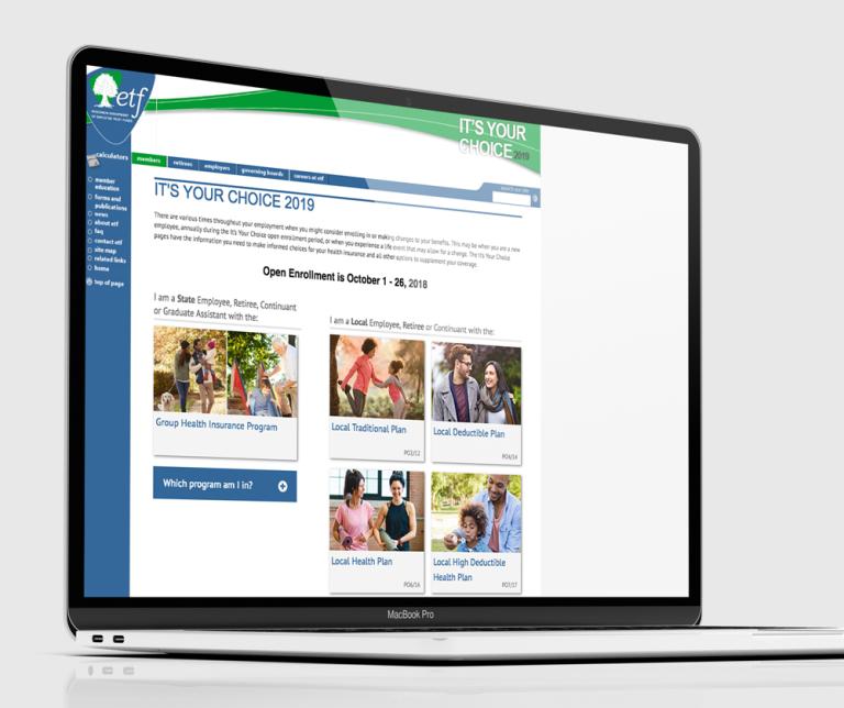 The Wisconsin Department of Employee Trust Funds | Palantir.net